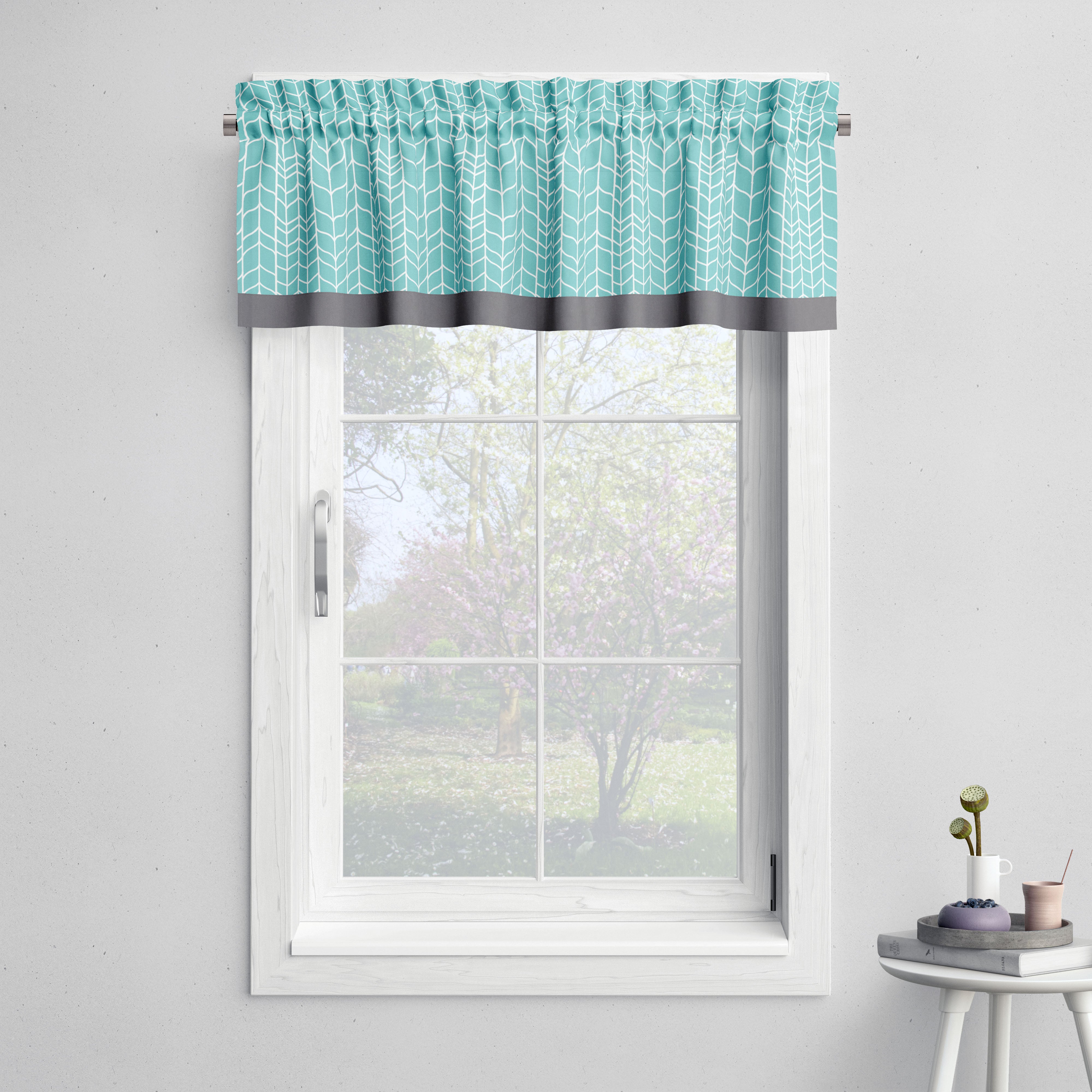 Teal Kitchen Curtains
